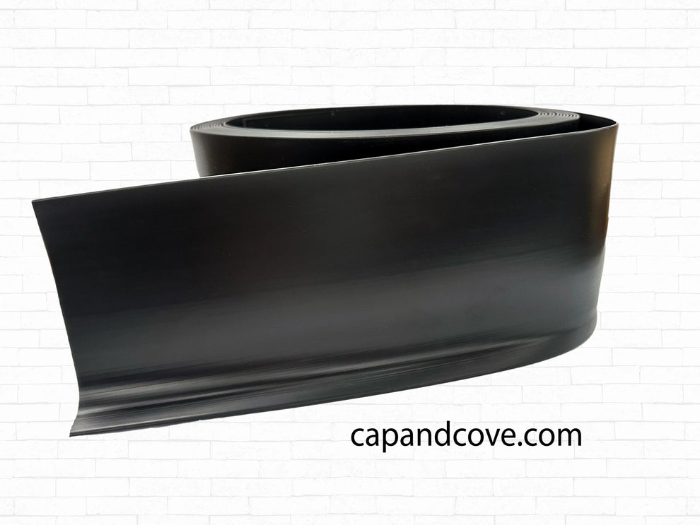 100mm Sit On Skirting Board - Flexible PVC Coil – Cap & Cove Extrusion